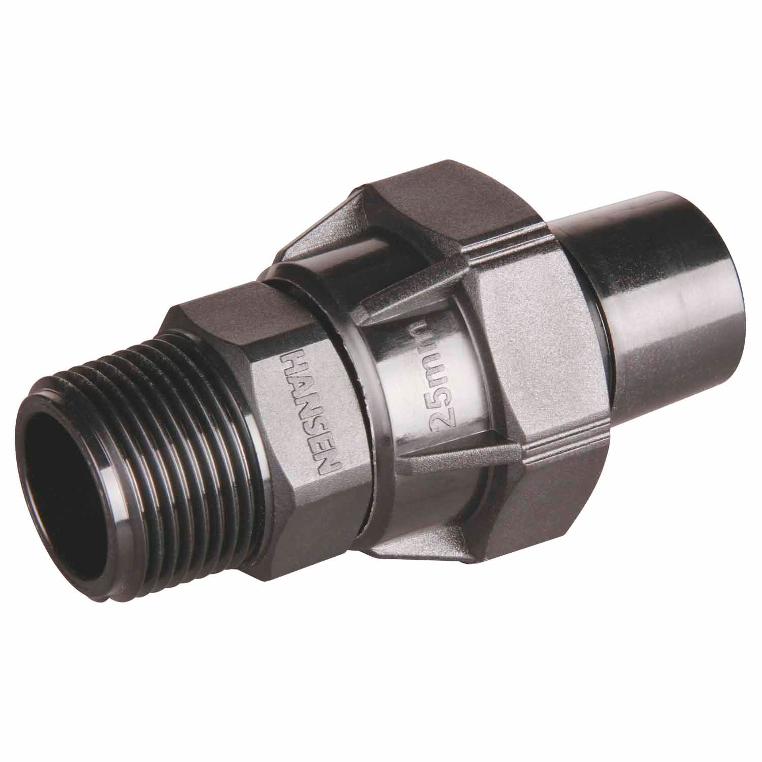 Hansen Reducing Male Straight Coupling