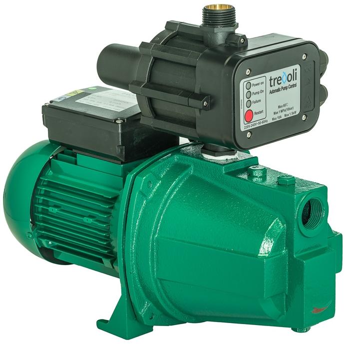 TREVOLI - JET100E - Cast Iron Jet Pump - 1 HP
